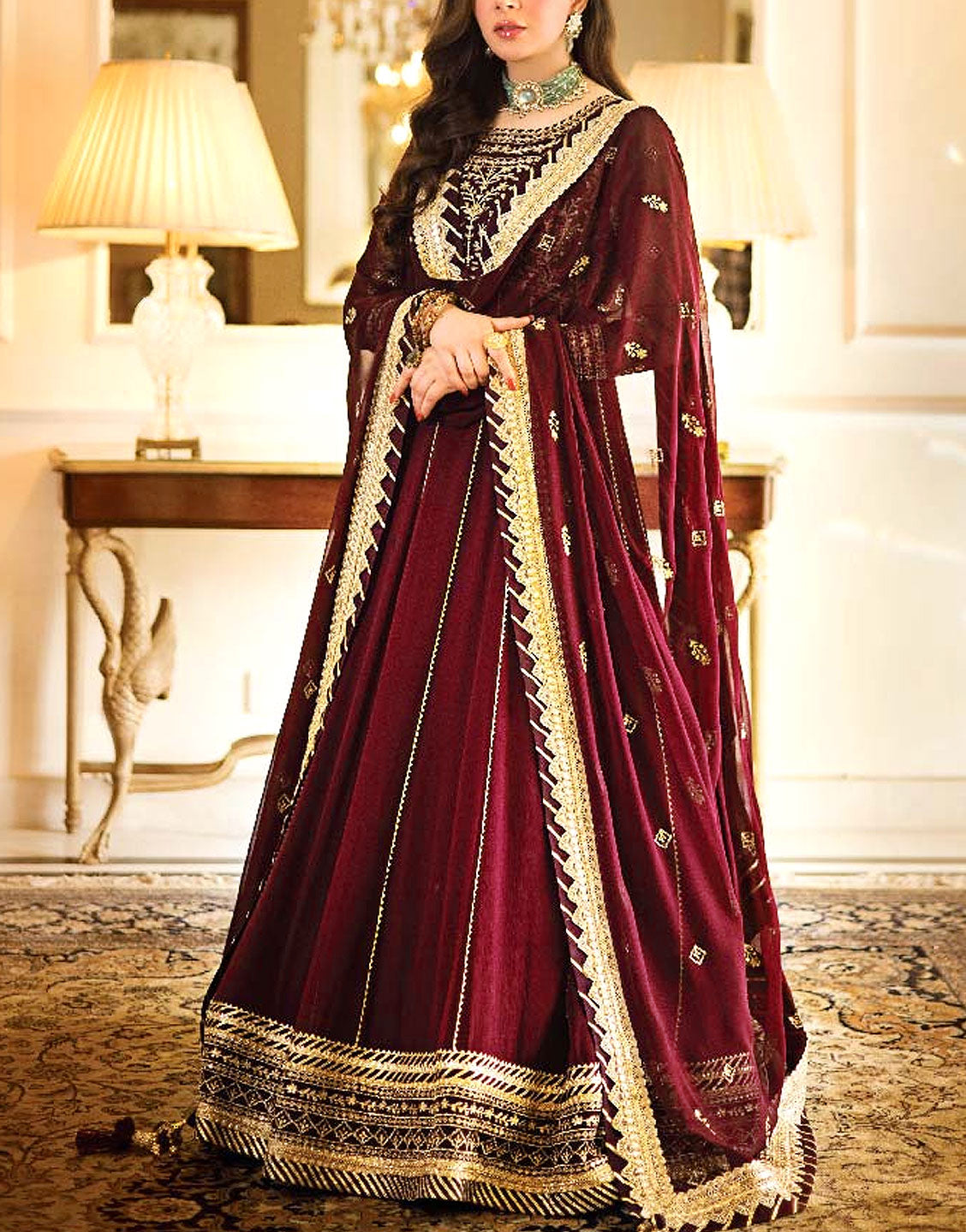 Maxi Dresses 2025: Pakistani Maxi Dress Design & Long Maxi Frock ...