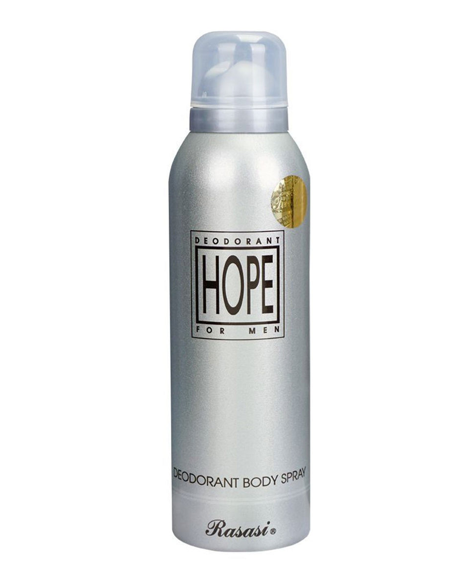 Original Rasasi Hope For Men Deodorant Body Spray - 200 ML (DZ17471 ...