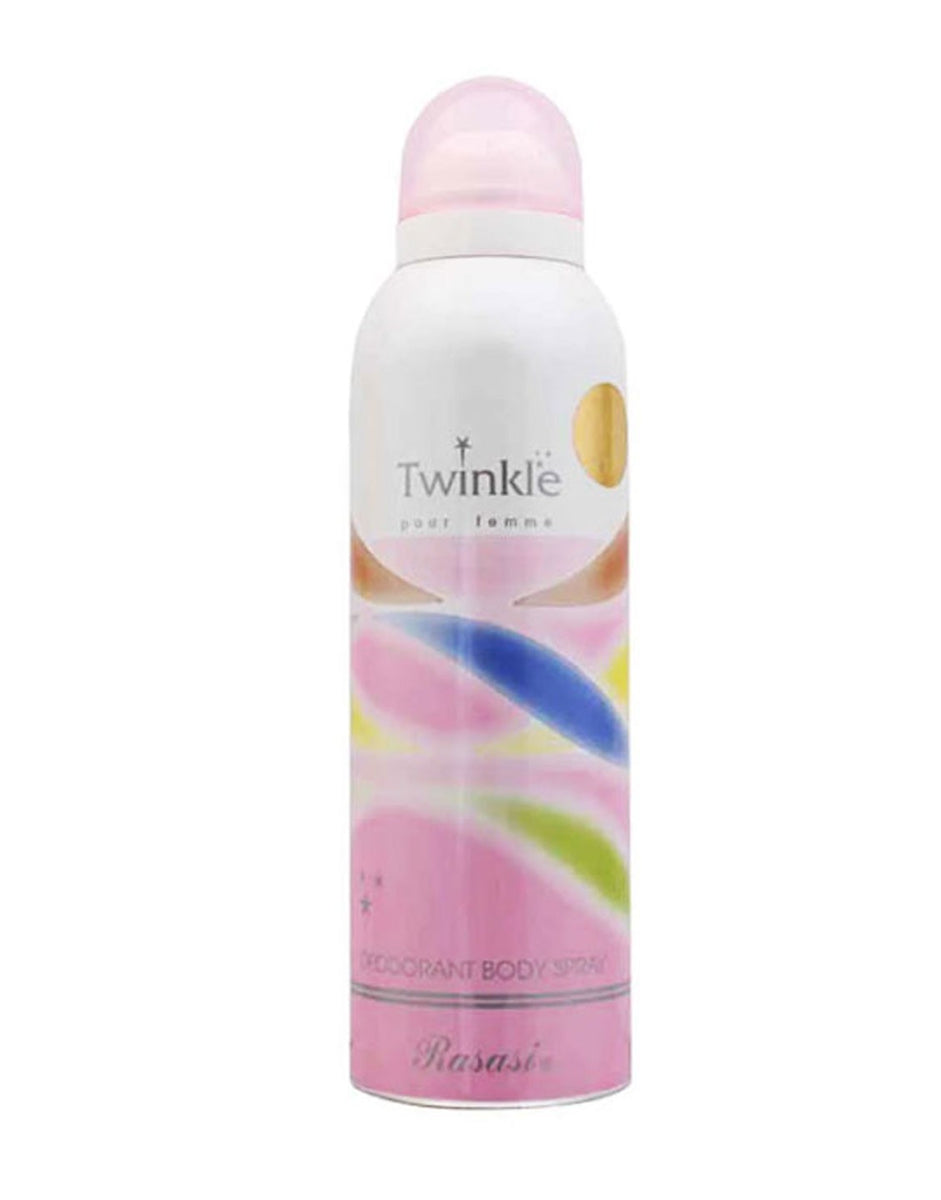 Original Rasasi Twinkle Deodorant Body Spray - 200 ML (DZ17479 ...