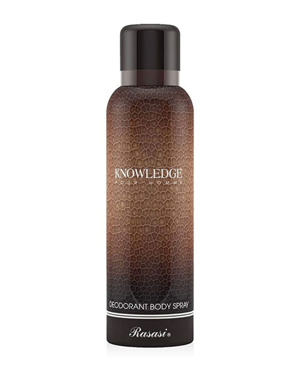 Original Rasasi Knowledge Deodorant Body Spray - 200 ML (DZ17483 ...