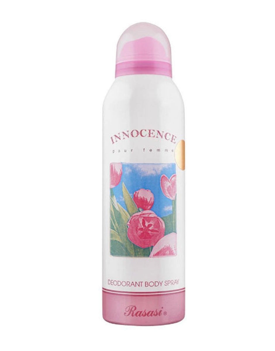 Original Rasasi Innocence Deodorant Body Spray - 200 ML (DZ17486 ...