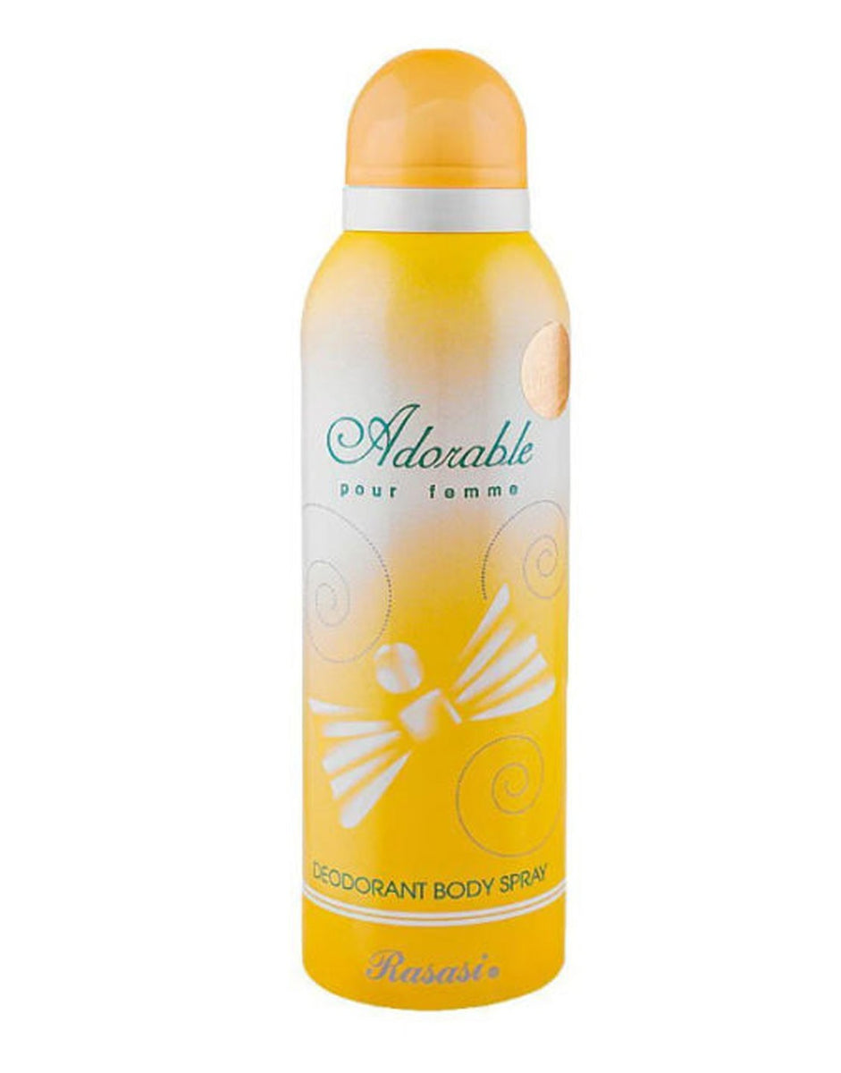 Original Rasasi Adorable Deodorant Body Spray - 200 ML (DZ17489 ...